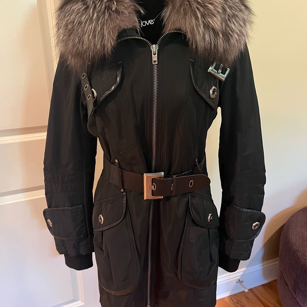 Jekel Collection Paris Three-Quarter Jacket With Fur … - Gem